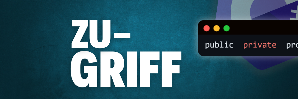 Zugriffsmodifikatoren in C#: public, private, protected und internal ...